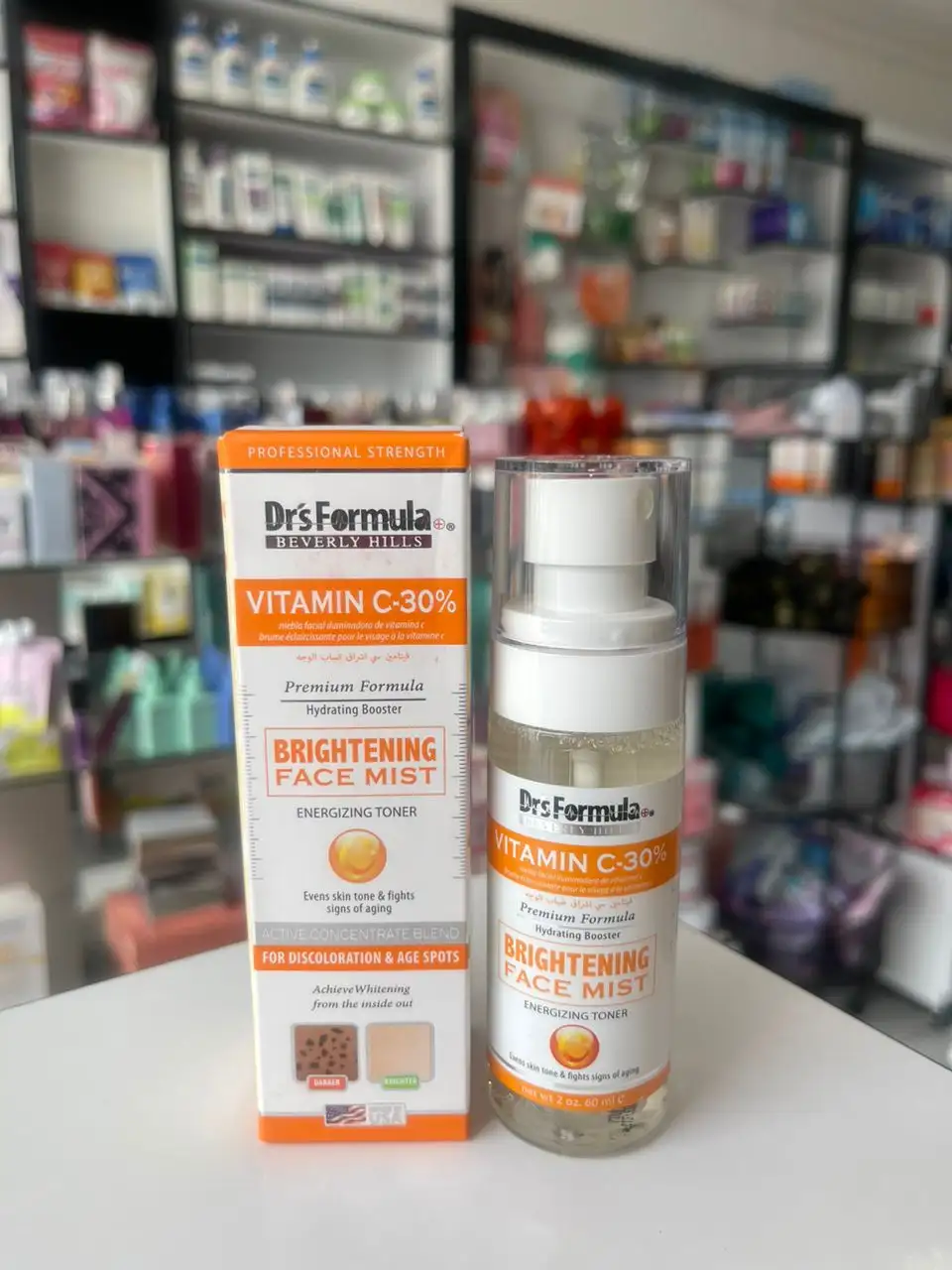 DRS FORMULA VITAMIN C-30% BRIGHTENING FACE MIST